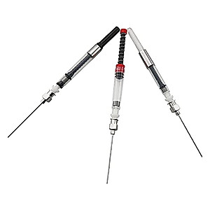 DGHAOP 6pcs Ink Syringe Filler Red+Black+Silver Ink Feeder Auxiliary Ink Absorber Syringe Tool for Ink Converter