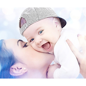 Baby Boy Baseball Cap Striped Sunhat Letter Sun Protection Hat,Sun Hat for Baby Boy and Baby Girl (Gray, 1pcs)
