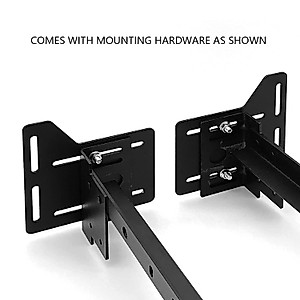 2 PCS Bed Frame Brackets Adapter for Headboard Extra Heavy Duty,Bed Frame Adapter Brackets, Queen Bed Modification Plate,Bed Headboard Frame Conversion Kit ,Headboard Attachment Bracket with Hardware