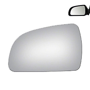WLLW Mirror Glass fit for 2006 2007 2008 2009 2010 HYUNDAI SONATA Driver Side Only Left Flat Replacement Glass