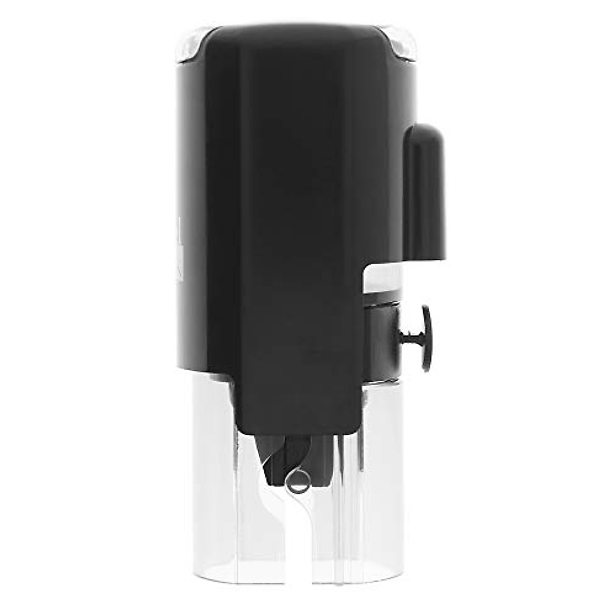 ExcelMark A-17 DIY Self-Inking Rubber Office Stamp Kit - Red and Blue Ink