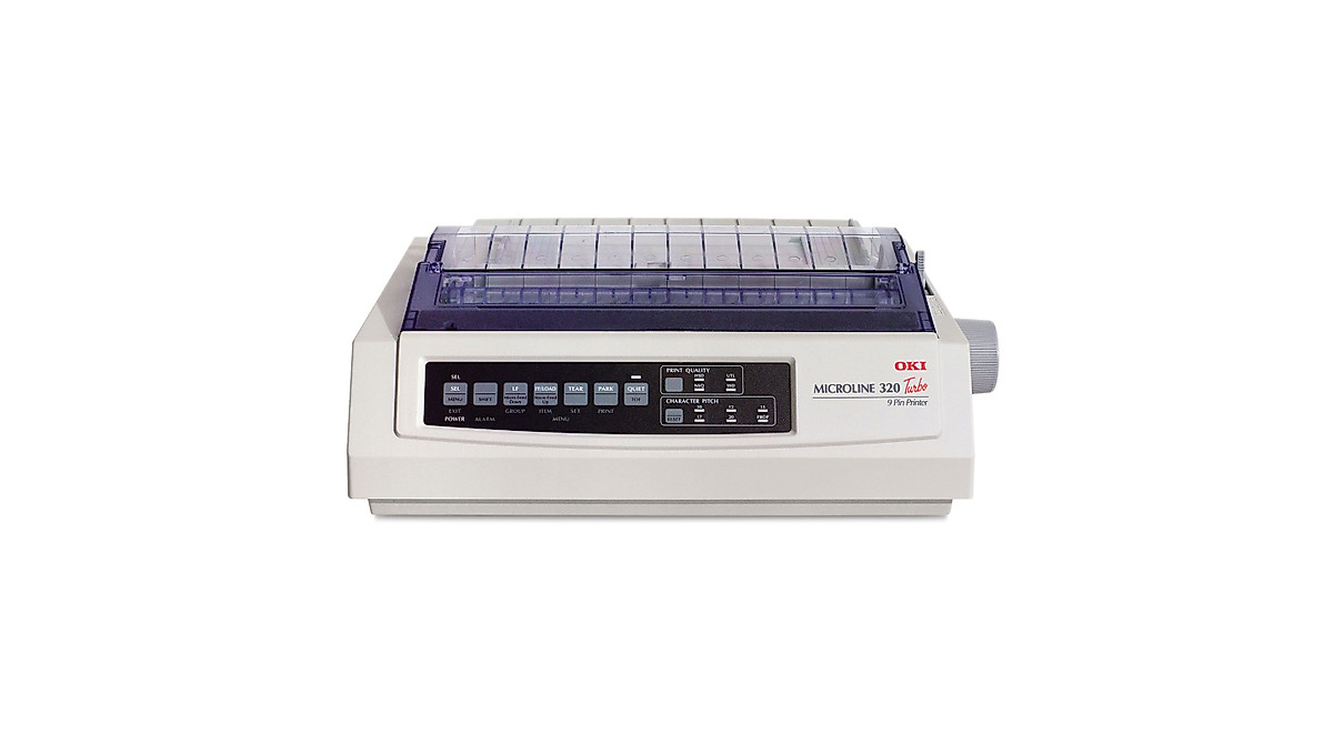 OKI MICROLINE 320 Turbo Dot Matrix Printer - Fast, Reliable Printing