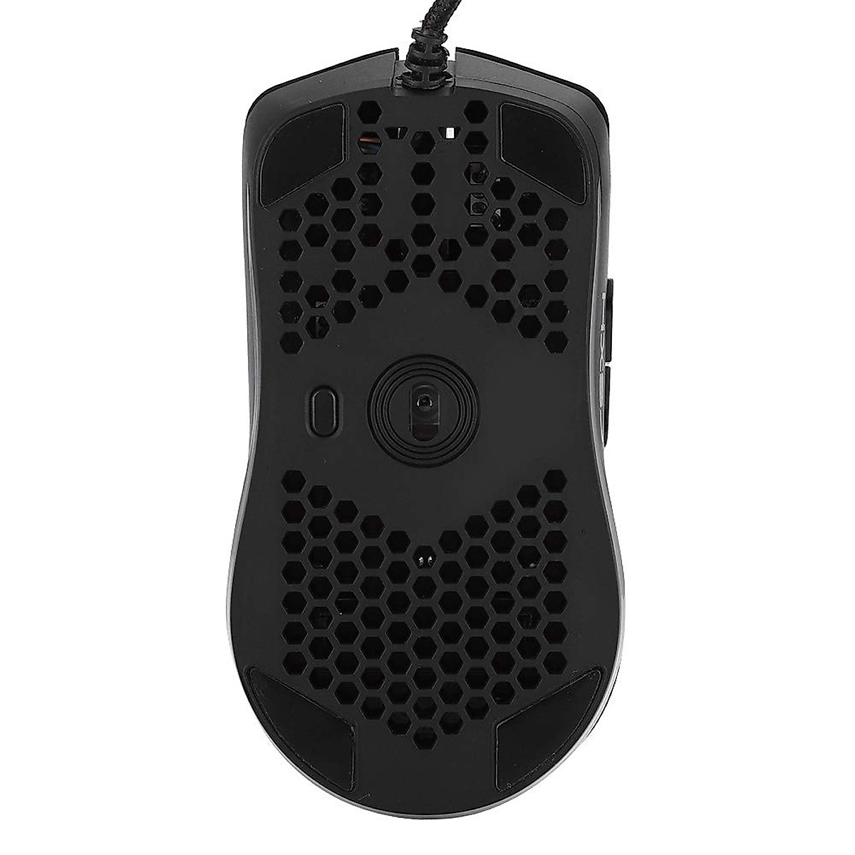 FAMKIT HXSJ J900 Hole Mouse 6-Key Wired Gaming Mice Macro Programming RGB Lighting PC Accessory