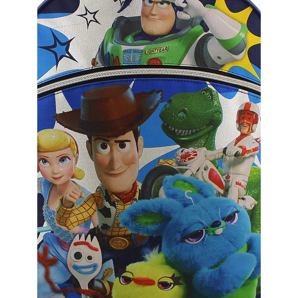 Disney Toy Story 4 Boy's Girl's 16 Inch School Backpack (One Size, Blue)