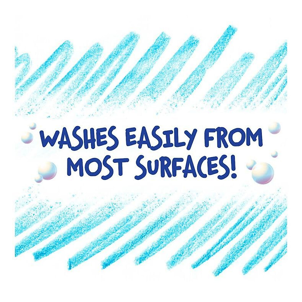 Crayola 523280 Ultra-Clean Washable Crayons, Large, 8 Colors/Box