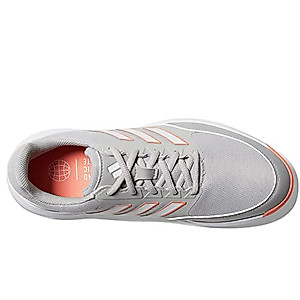 adidas Women's W TECH Response 3.0 Golf Shoe, Grey Two/FTWR White/Coral Fusion, 7.5