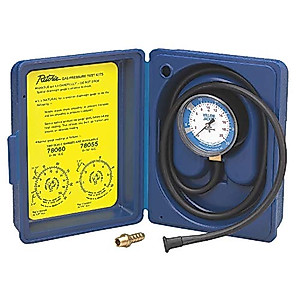YELLOW JACKET 78060 Complete Gas Pressure Test Kit, 0-35"Wc