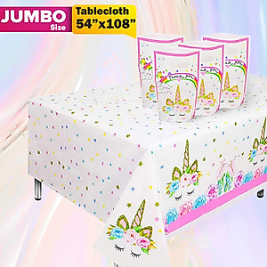 Ultimate Unicorn Party Supplies and Plates for Girl Birthday | Best Value Unicorn Party Decorations Set for Creating Unicorn Theme Party