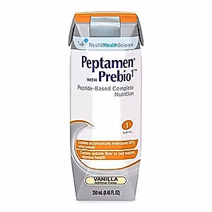 Peptamen Vanilla With Prebio 1.0 Calorie 250 Milliliter, Case of 24