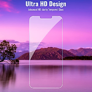 NEEPART 4 Pack Tempered Glass Screen Protector for iPhone 14 Plus/iPhone 13 Pro Max [6.7 Inch], Sensor Protection, 9H Tempered Glass Film, Anti-Scratch, Case Friendly, Easy Installation, Bubble Free,