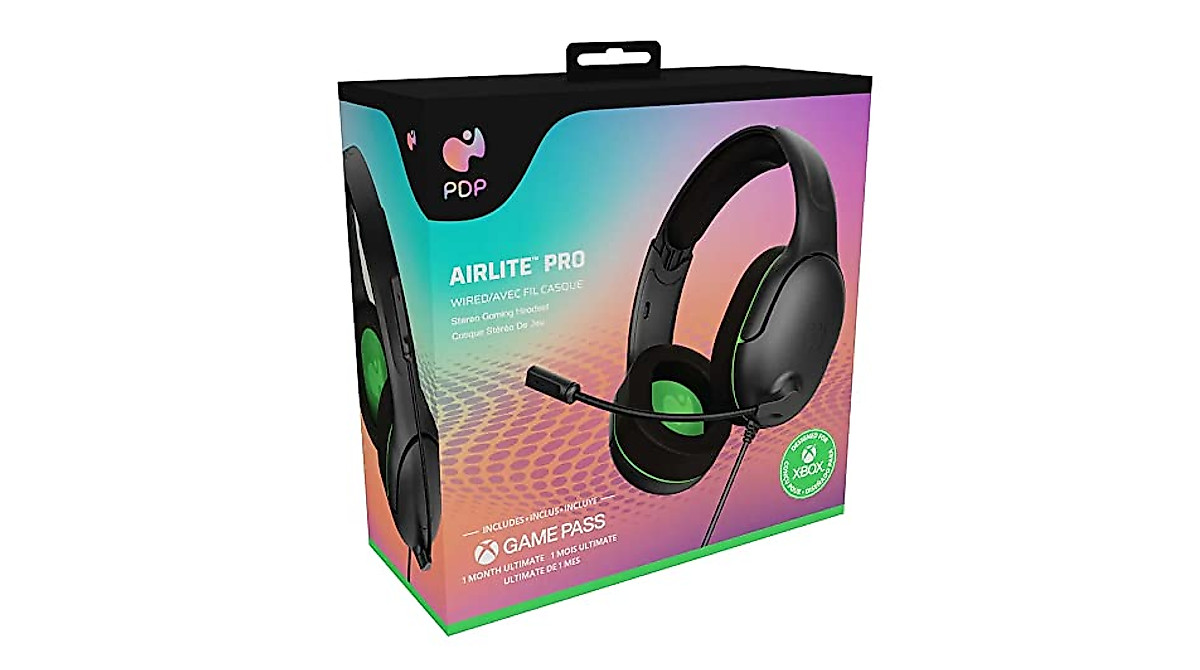 PDP AIRLITE Pro Gaming Headset - Comfort & Clarity