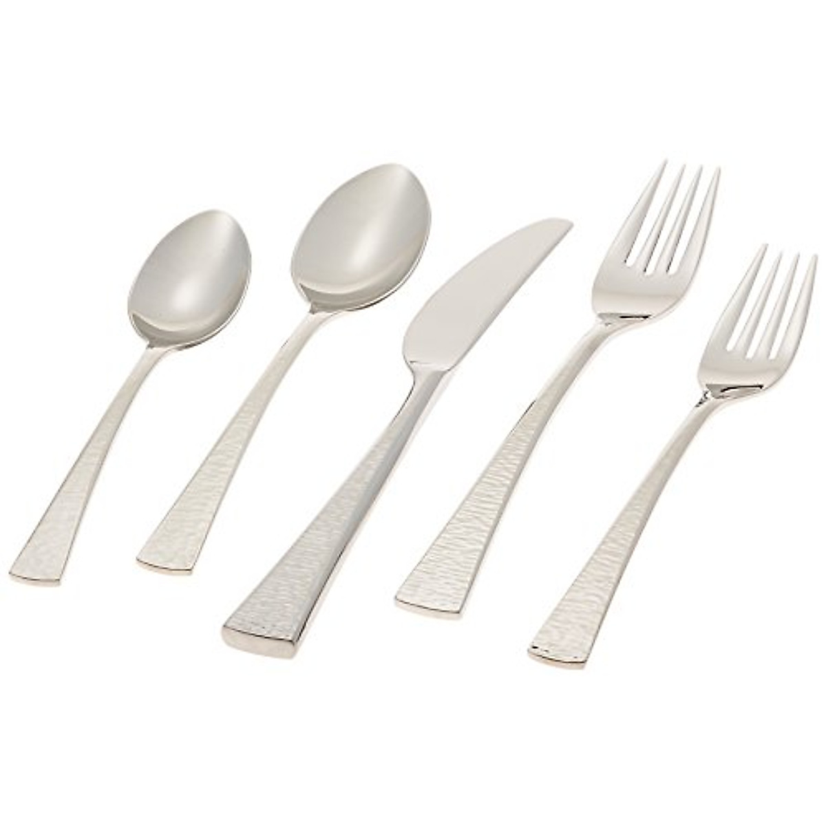 Gorham 871430 Biscayne 65-Piece Stainless Flatware Set, Silver