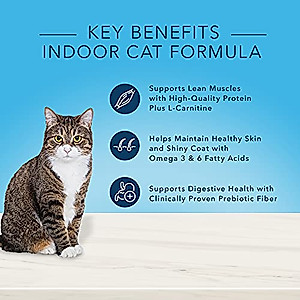 Blue Buffalo True Solutions Fab Feline Natural Indoor Adult Dry Cat Food, Chicken 11-lb