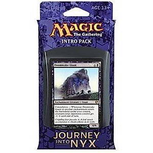 Magic The Gathering (MTG Journey Into Nyx Intro Pack / Theme Deck - Pantheon's Power - Black (Includes 2 Booster Packs)