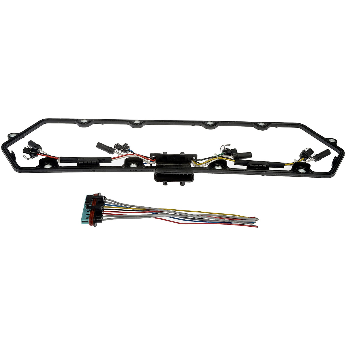 Dorman 615-201 Engine Valve Cover Gasket Compatible with Select Ford / IC Corporation / International Models , Black, Left, Right