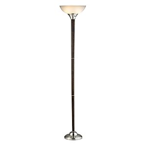 Adesso Home 7207-15 Transitional Two Light Floor Lamp from Alta Collection in Pwt, Nckl, B/S, Slvr. Finish, Pewter