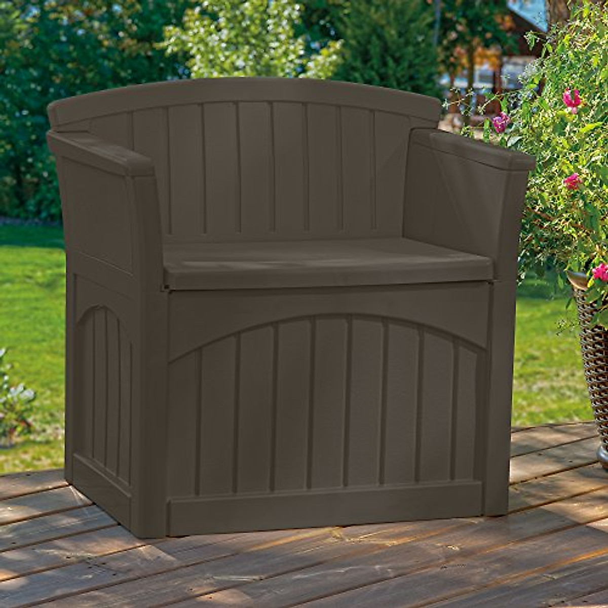 Suncast PB2600J Patio Bench, Java
