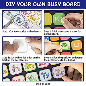 LearnToy Dinosaur Montessori Toys Preschool Learning Toys for Toddlers 1 2 3 4 Years Old, Toddler Busy Board-Educational Toys, Sensory Board, Autism Toys, Toddler Travel Activities Board Toy