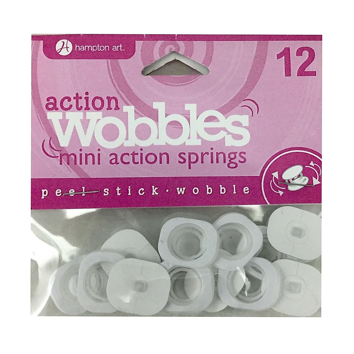 Hampton Art Mini 12pc Action Wobbles