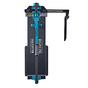 Mophorn 24 Inch Tile Cutter Single Rail Double Brackets Manual Tile Cutter 3/5 in Cap w/Precise Laser Manual Tile Cutter Tools for Precision Cutting (24 Inch)