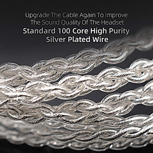 KZ ZST X in-Ear Monitors, Upgraded Dynamic Hybrid Dual Driver ZSTX Earphones, HiFi Stereo IEM Wired Earbuds/Headphones with Detachable Cable for Musician Audiophile (Without Mic, Purple)