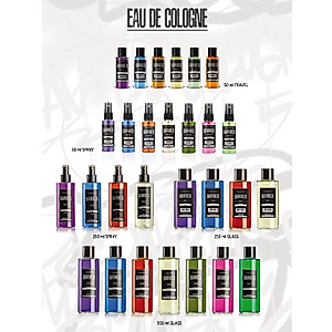 Marmara Barber Cologne - Best Choice of Modern Barbers and Traditional Shaving Fans (No 14 Deluxe, 50ml x 2 Bottles)