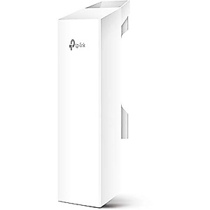 TP-Link 2.4GHz N300 Long Range Outdoor CPE for PtP and PtMP Transmission | Point to Point Wireless Bridge | 9dBi, 5km+ | Passive PoE Powered w/ Free PoE Injector | Pharos Control (CPE210)