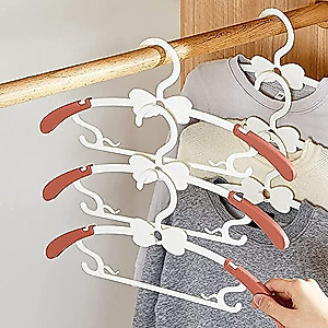 WJWSKI 20pcs Baby Kids Hangers for Nursery Closet and Kids Dance Garment Bags with 3 Pockets, 35x24x3“ Gusset Lightweight Clear Full Zipper Suit Bag for Competitions Costumes & Travel