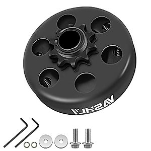 VASHLY Go Kart Clutch 3/4" Bore 10 Tooth for #40/41/420 Chain Predator 212 Centrifugal Clutch 10T for Go Kart Minibike and Fun Kart Engine