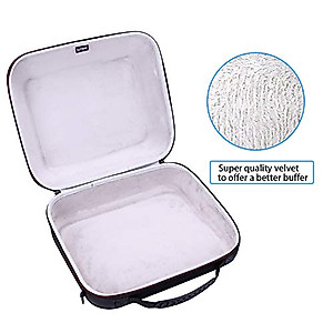 LTGEM EVA Hard Case for Cricut EasyPress 2 (12x10 Inches) - Travel Protective Carrying Storage Bag