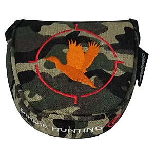 ReadyGOLF Birdie Hunting Camo Embroidered Putter Cover Mallet