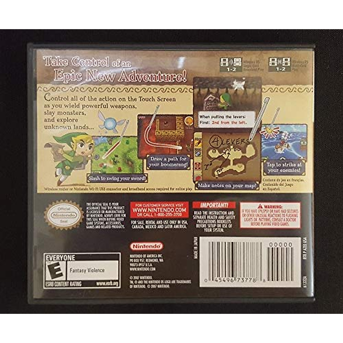 Legend Of Zelda Phantom Ds