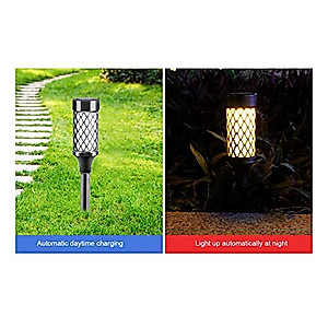 10LED Solar Garden Light, Solar Charging Home Courtyard Lawn Light, ABS+ Polysilicon Plat Decoration Lamp, Suitable for Outdoor Use