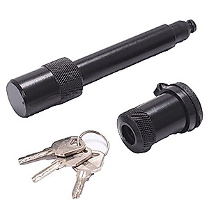 YOSAYUSA Trailer Hitch Lock 5/8" Trailer Hitch Locking Pin Towing Truck Hitch Receiver Pin Lock Towing Hitch Lock, for Class III/IV/V Hitches fit 2 inch Receiver