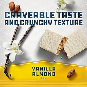 CLIF Builders - Vanilla Almond Flavor - Protein Bars - Gluten-Free - Non-GMO - Low Glycemic - 20g Protein - 2.4 oz. (6 Pack)