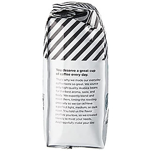 AmazonFresh Dark Roast Whole Bean Coffee, 12 Ounce