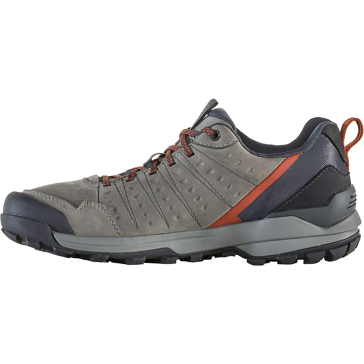 Oboz Sypes Low Leather B-Dry Hiking Shoe - Men's Steel, 9 Medium