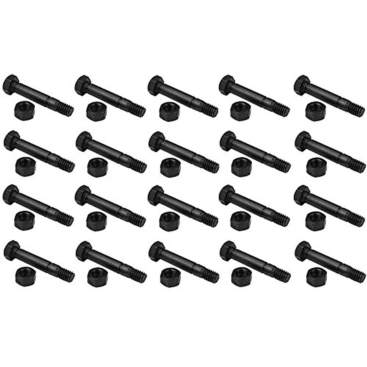 (20) Shear PINS Bolts Nuts for 52100100, 521001, ST824E, ST1027LE