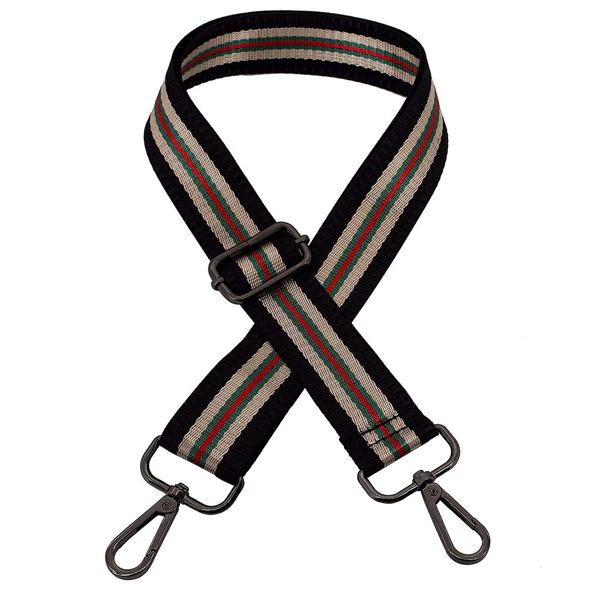 ROYGBCP Wide Shoulder Strap Adjustable Replacement Belt Canvas Crossbody Handbag