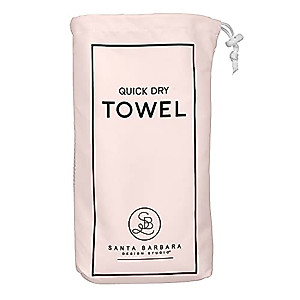 Santa Barbara Design Studio Lili + Delilah Quick Dry Oversized Beach Towel, 78 x 35-Inch, Wifey