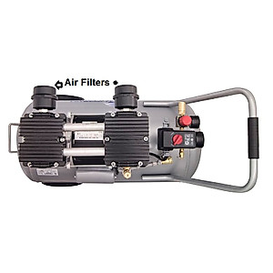 California Air Tools 15020C Ultra Quiet & Oil-Free 2.0 Hp 15.0 gallon Steel Tank Air Compressor