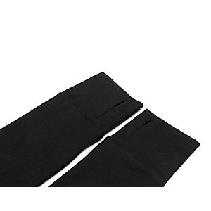 UANEO Workout Tops for Women Cropped Workout Jackets for Women Yoga Athletic Jacket (Black-L)