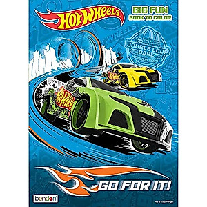 Hot Wheels Go for it Jumbo Color and Activity Book