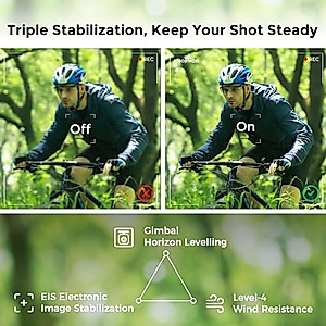 HOVERAir X1 Drone with Camera, Self-Flying Camera Drone with Follow Me Mode, Foldable Mini Drone with HDR Video Capture, Palm Takeoff, Intelligent Flight Paths, Hands-Free Control Black (Combo)