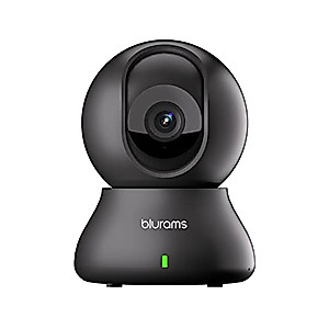 blurams Security Camera, 2K Baby Cameras Pet Camera 360-degree for Home Security w/Smart Motion Tracking, Phone App, IR Night Vision, Siren, Works with Alexa & Google Assistant & IFTTT, 2-Way Audio