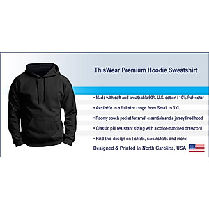 ThisWear 50th Birthday Party Supplies 50th Gifts 50th Birthday Gifts Vintage 1975 All Original Parts Premium Hoodie Sweatshirt 2XL Black