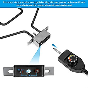 Stanbroil Power Cord with Thermostat Control for Electric Smokers and Grills