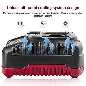 19.2V Quick Charger (Dual-Chemistry) for Craftsman Tools 19.2-Volt C3 XCP Lithium-Ion & Ni-Cad Diehard Battery Charger