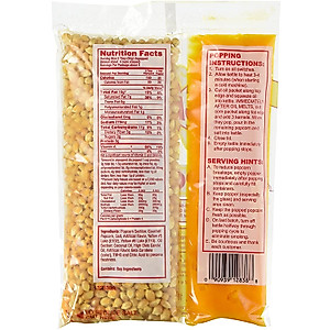 Concession Essentials 8oz Popcorn Portion Packs- (Box of 6 Portion Packs)
