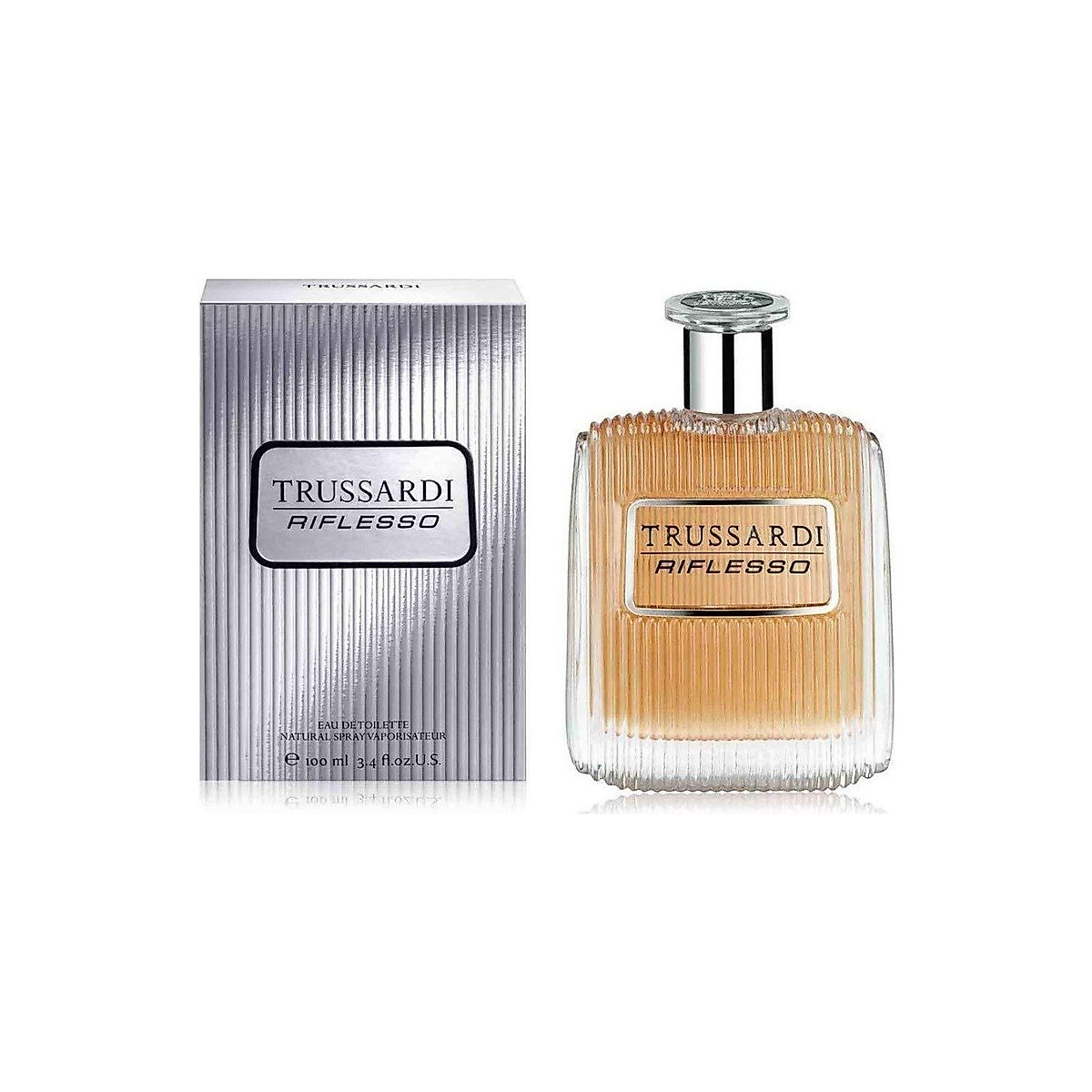 Trussardi Riflesso Eau de Toilette Spray for Men, 3.4 Ounce - 100mz
